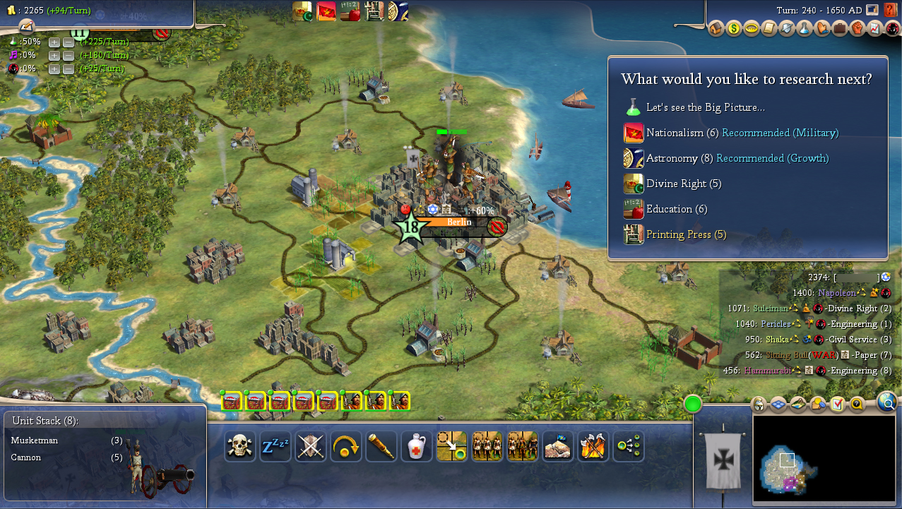 Civilization IV visto por Adolf Hitler - BRAINSTOMPING