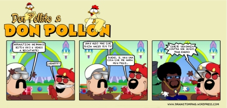 Las Nuevas Aventuras de Don Pollito y Don Pollón 32 - BRAINSTOMPING