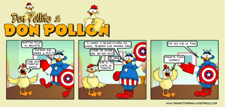 Las Nuevas Aventuras de Don Pollito y Don Pollón 92 - BRAINSTOMPING