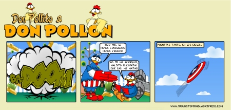 Las Nuevas Aventuras de Don Pollito y Don Pollón 98 - BRAINSTOMPING