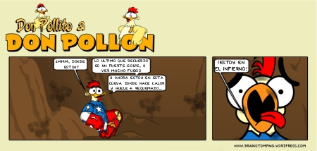 Las Nuevas Aventuras de Don Pollito y Don Pollón 104 - BRAINSTOMPING