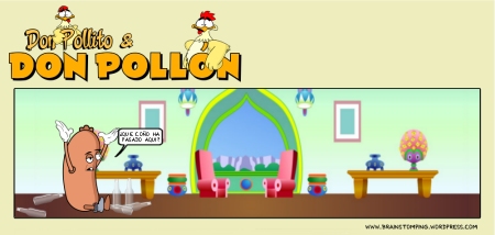 Las Nuevas Aventuras de Don Pollito y Don Pollón 133 - BRAINSTOMPING
