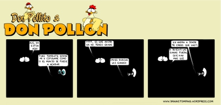 Las Nuevas Aventuras de Don Pollito y Don Pollón 158 - BRAINSTOMPING