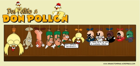 Las Nuevas Aventuras de Don Pollito y Don Pollón 214 - BRAINSTOMPING