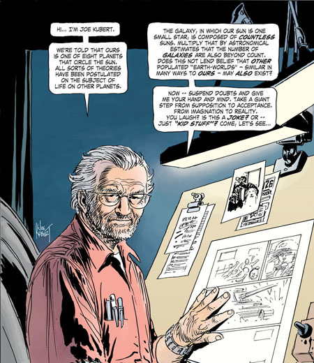 El último vuelo de Hawkman y Joe Kubert - BRAINSTOMPING