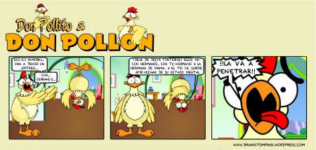 Las Nuevas Aventuras de Don Pollito y Don Pollón 255 - BRAINSTOMPING