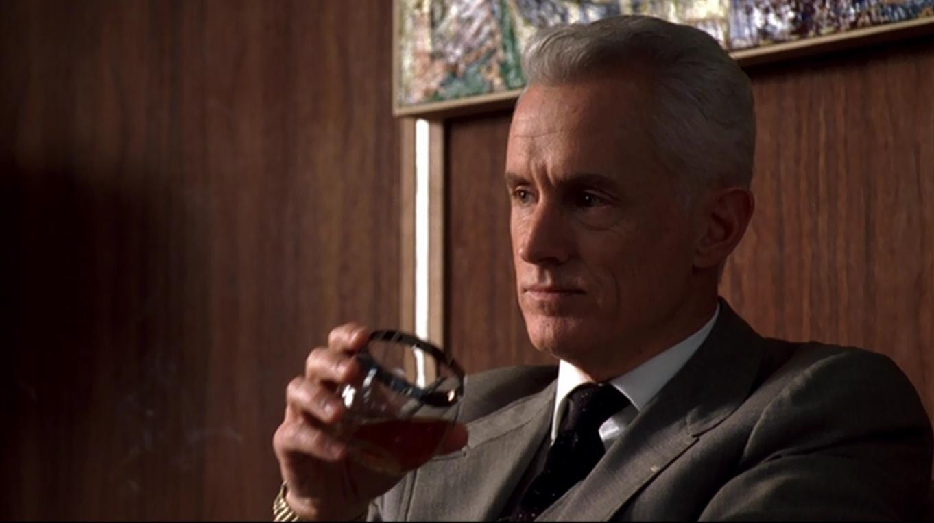 Roger Sterling: El verdadero protagonista de Mad Men - BRAINSTOMPING