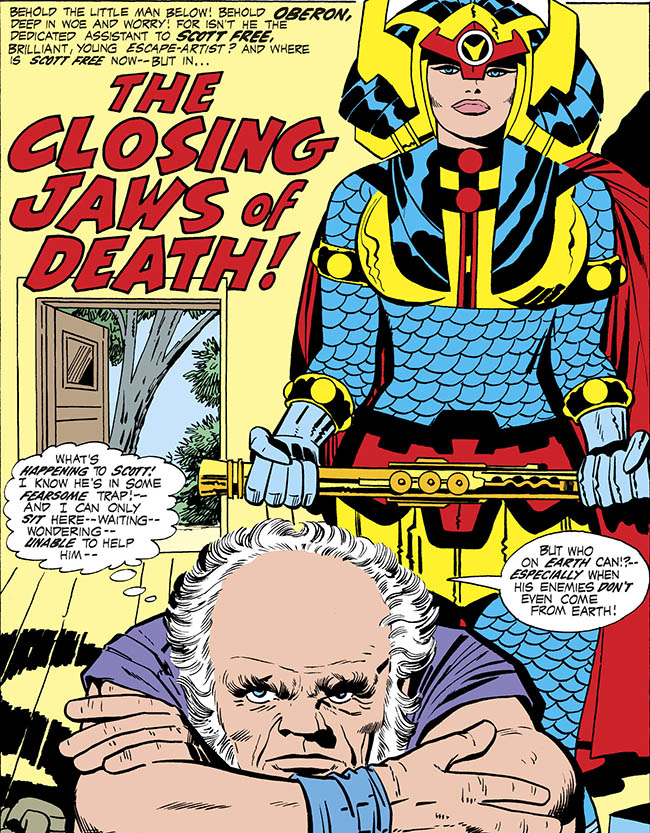 Mister Miracle contra el Doctor Bedlam y su “Paranoid Pill” - Jack ...