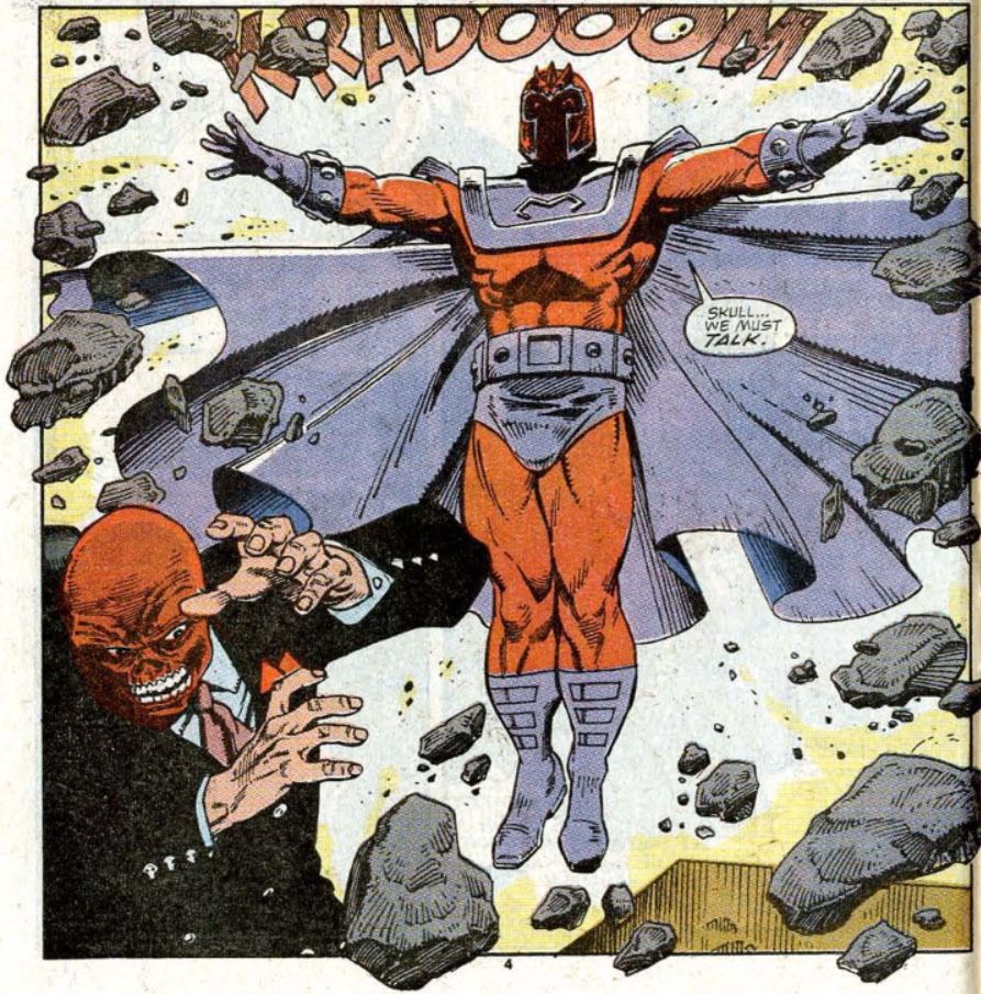 Magneto contra Cráneo Rojo: Actos de Venganza – BRAINSTOMPING