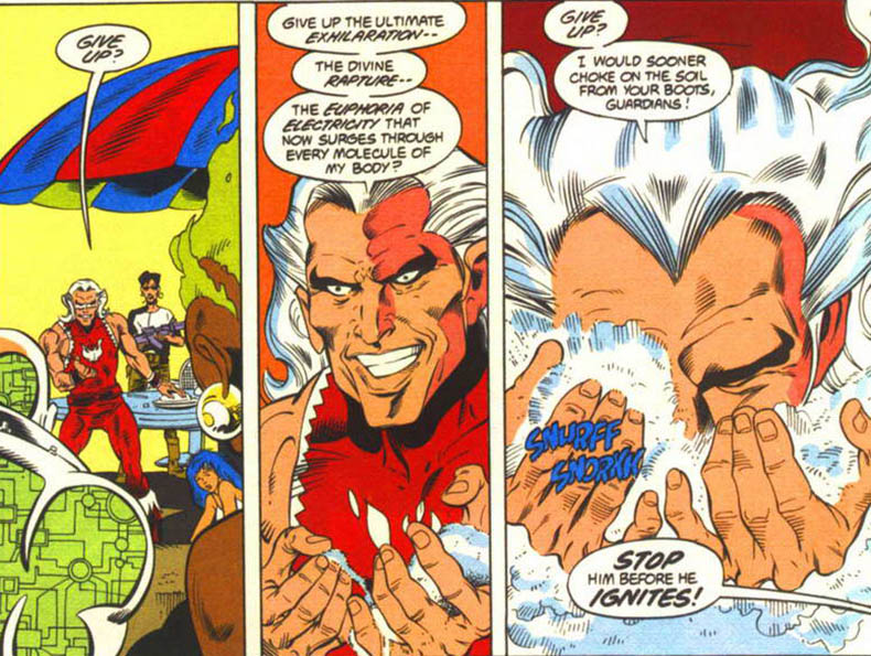 La corta vida de Snowflame y el poder de la cocaína - BRAINSTOMPING