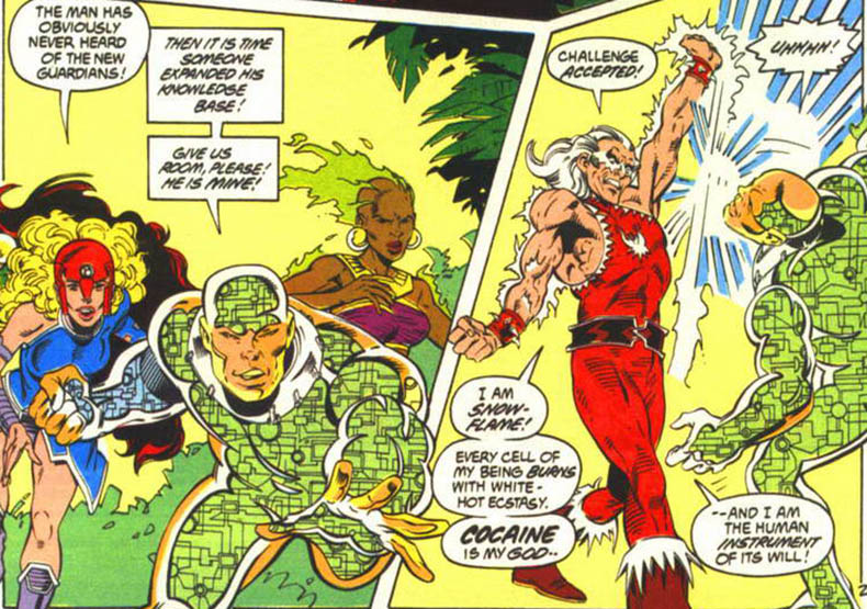 La corta vida de Snowflame y el poder de la cocaína - BRAINSTOMPING