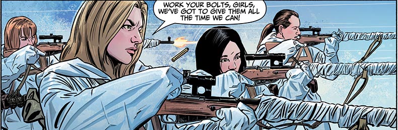 Por fin me he leído completo el Sara (TKO Studios ) de Garth Ennis y Steve Epting y ha sido aun ...