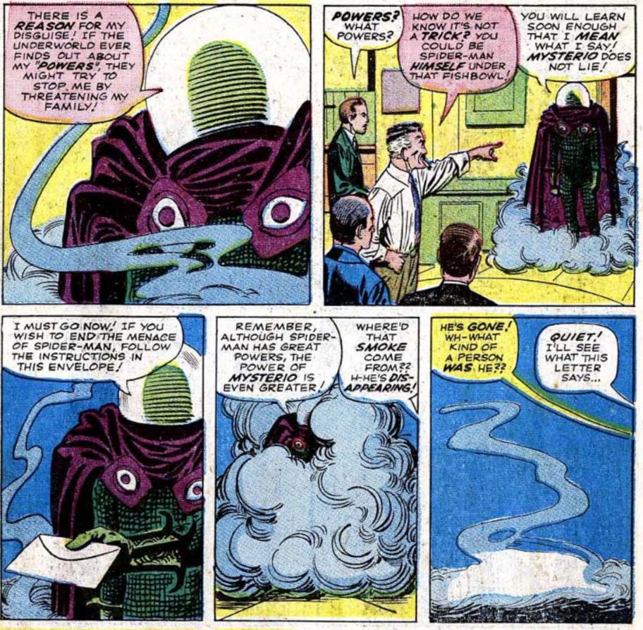 Misterio al desnudo (I): Aquella maravillosa pecera de Steve Ditko ...