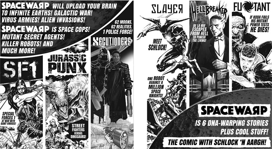 Future Schlock: BRANDED! - Primer avance del SpaceWarp de Pat Mills ...