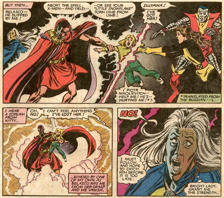 Magik y Belasco dando asco: Los orígenes de Illyana Rasputin (IV ...