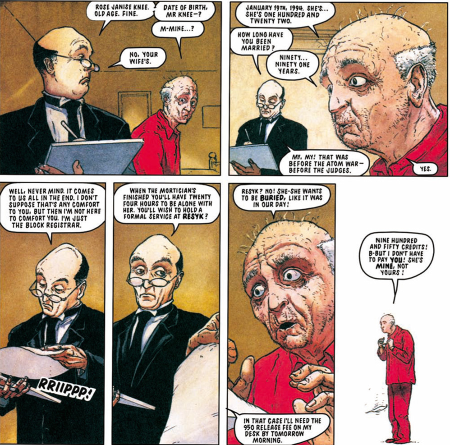 Juez Dredd: Bury My Knee at Wounded Heart – Cuando incluso la ley se ...