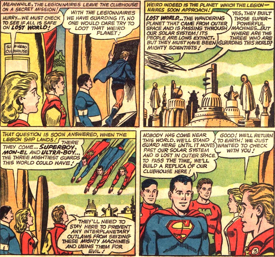 De cuando la Legión de Superhéroes se enfrento a los villanos mas ...
