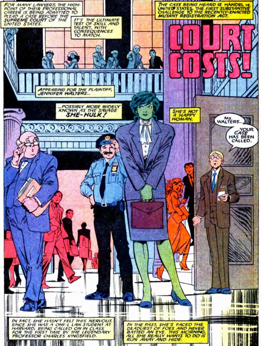 Chris Claremont y Alan Davis en Solo Avengers 14: Hulka, Abogada ...