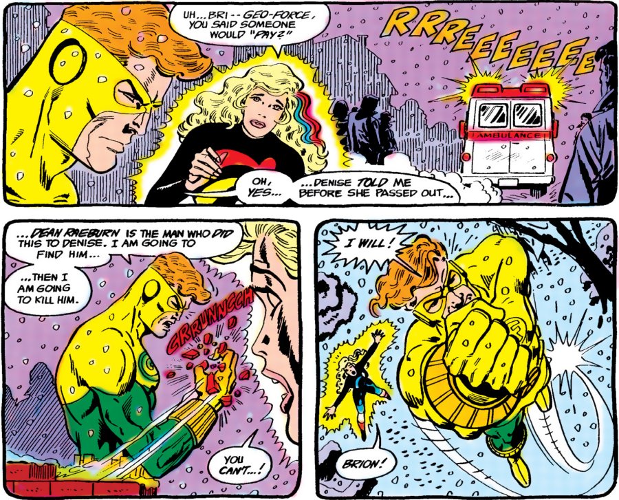 Geo-Force y el Me Too - Los cómics de superhéroes de antes no eran ...