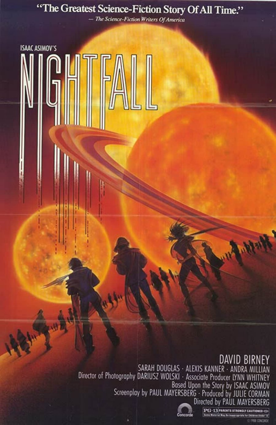 Anochecer/Nightfall de Isaac Asimov y Robert Silverberg - BRAINSTOMPING