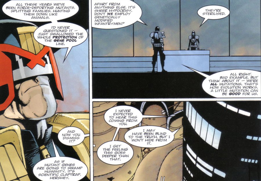 Mutants in Mega-City One - El Juez Dredd abre los ojos 1º Parte ...