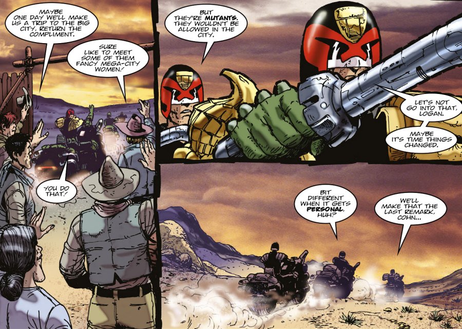 Mutants in Mega-City One - El Juez Dredd abre los ojos 1º Parte ...