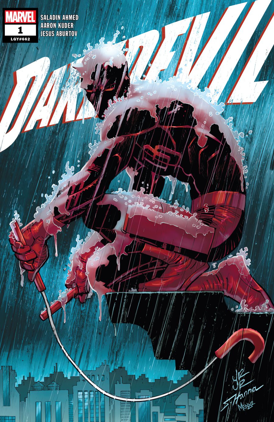 Daredevil nace otra vez de la mano de Saladin Ahmed y Aaron Kuder - BRAINSTOMPING