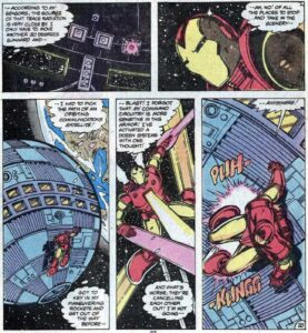 Tony Stark reventando satélites : El día en que Frank Miller salvó ...