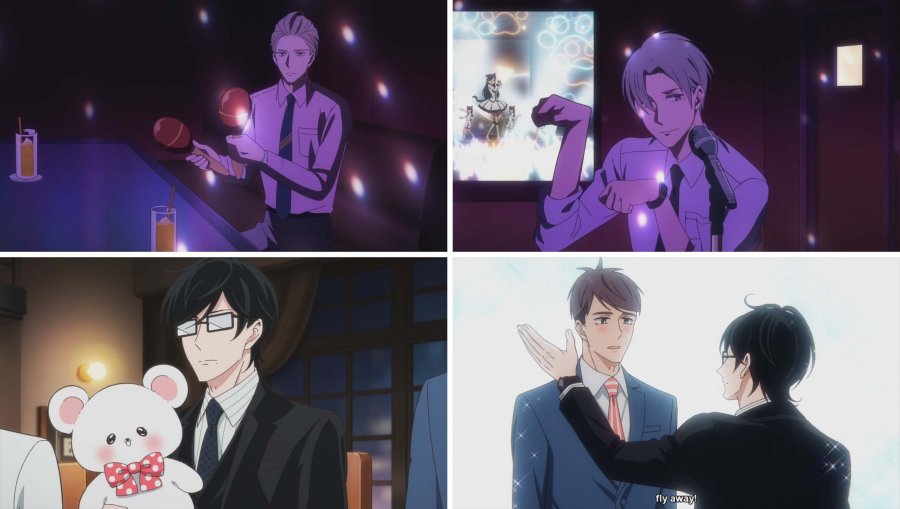 El encanto de la torpeza con Mi nuevo jefe esta en las nubes ...