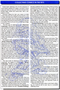 Coleccionando cómics en los 90: Wizard, The Guide to Comics #1 (II ...