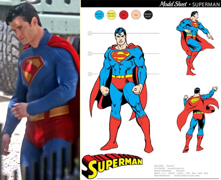 Superman a todo color en las filtraciones del set de rodaje - BRAINSTOMPING