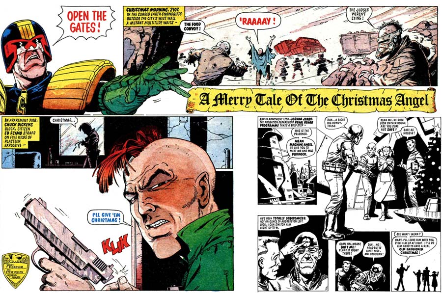 Juez Dredd y el Alegre Cuento del Ángel de Navidad – Por Grant, Wagner ...