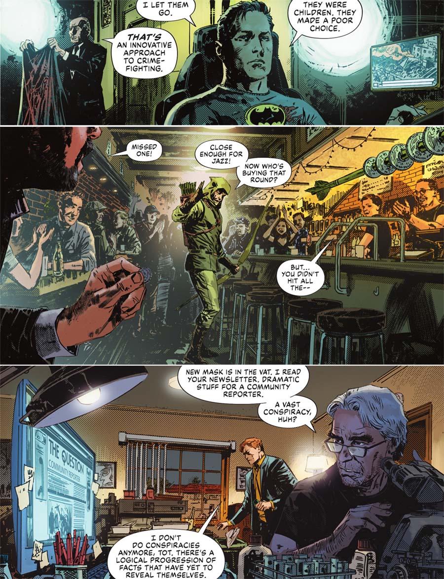 Batman, Flecha Verde y Question: Arcadia – La nostalgia bien entendida ...